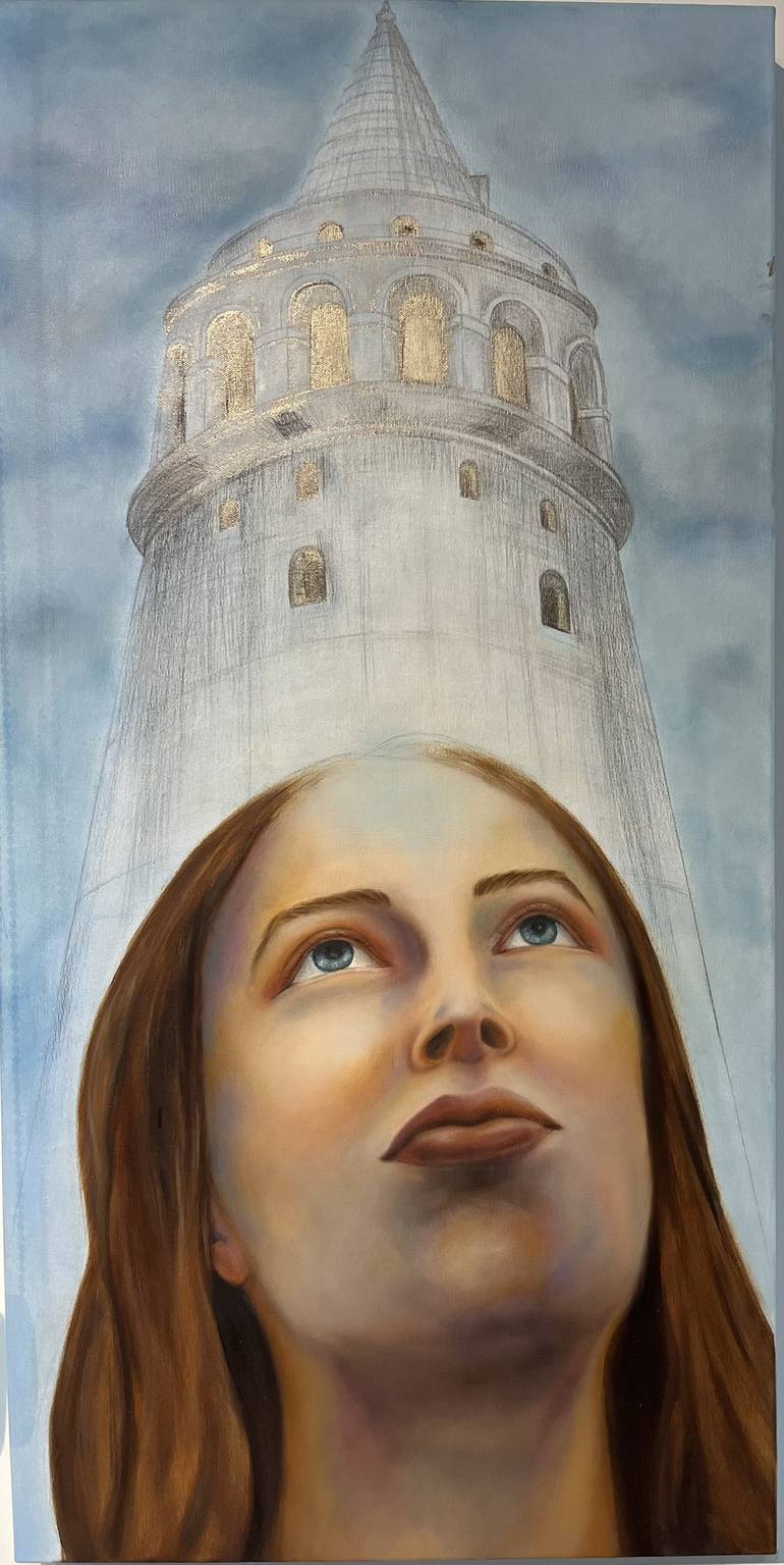Istanbul Dreams 1 Painting by Umut Nur Sungur | Saatchi Art