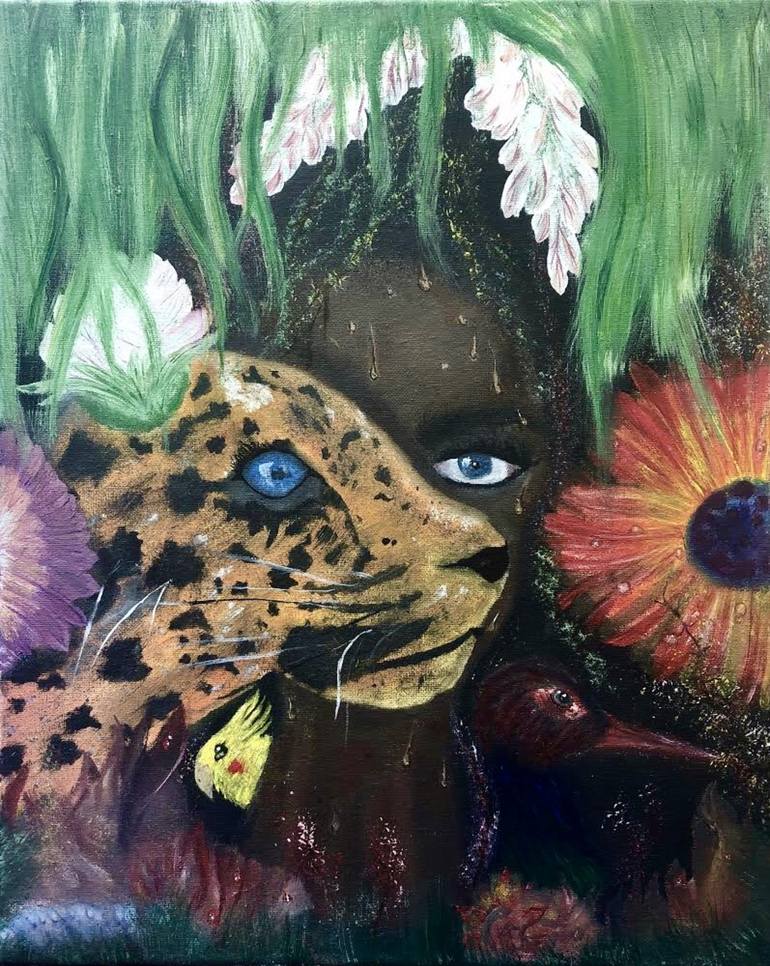 Symphony of the wild Painting by Rebecca Rydel FRSA | Saatchi Art