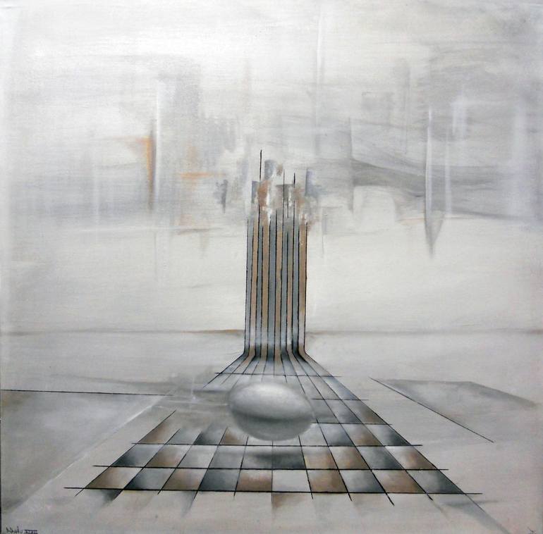 Nacer Painting by Alberto López Miguel | Saatchi Art