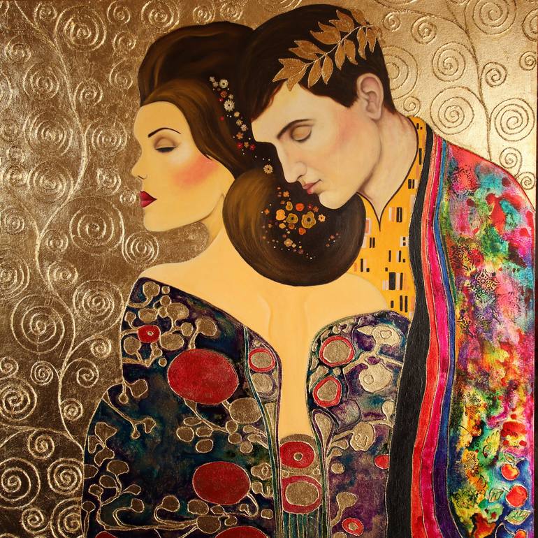 Whispers Painting by Vitalie Nastas | Saatchi Art