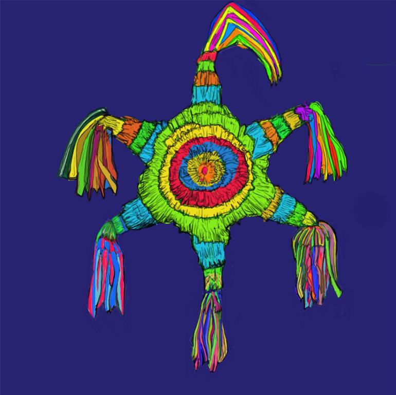 Pinata Painting by Alex Perez | Saatchi Art