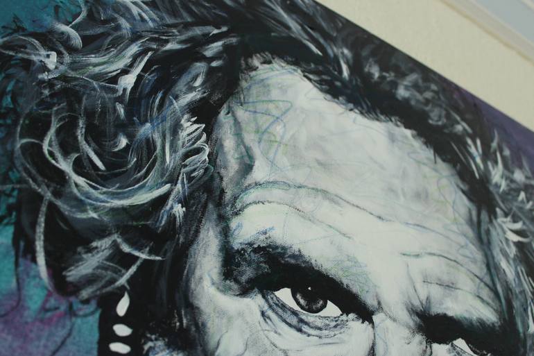 Keith Richards Painting by Riven EARLE | Saatchi Art
