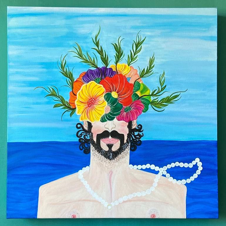 My Beautiful Boy Painting by Cris Paint | Saatchi Art