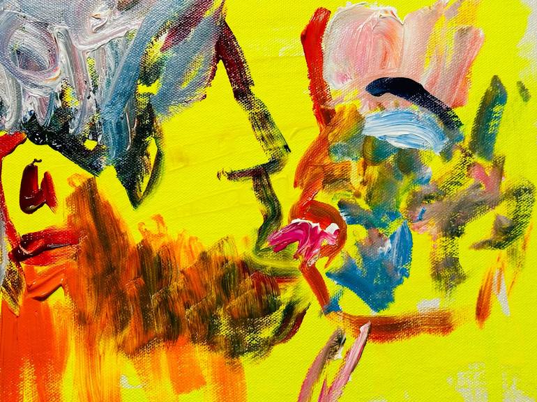 French Kiss Painting by Aly Davis | Saatchi Art