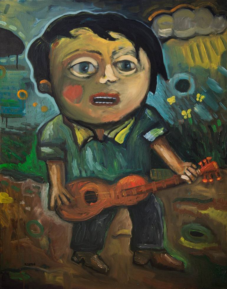 A Moll Painting by Andrzej Koston | Saatchi Art