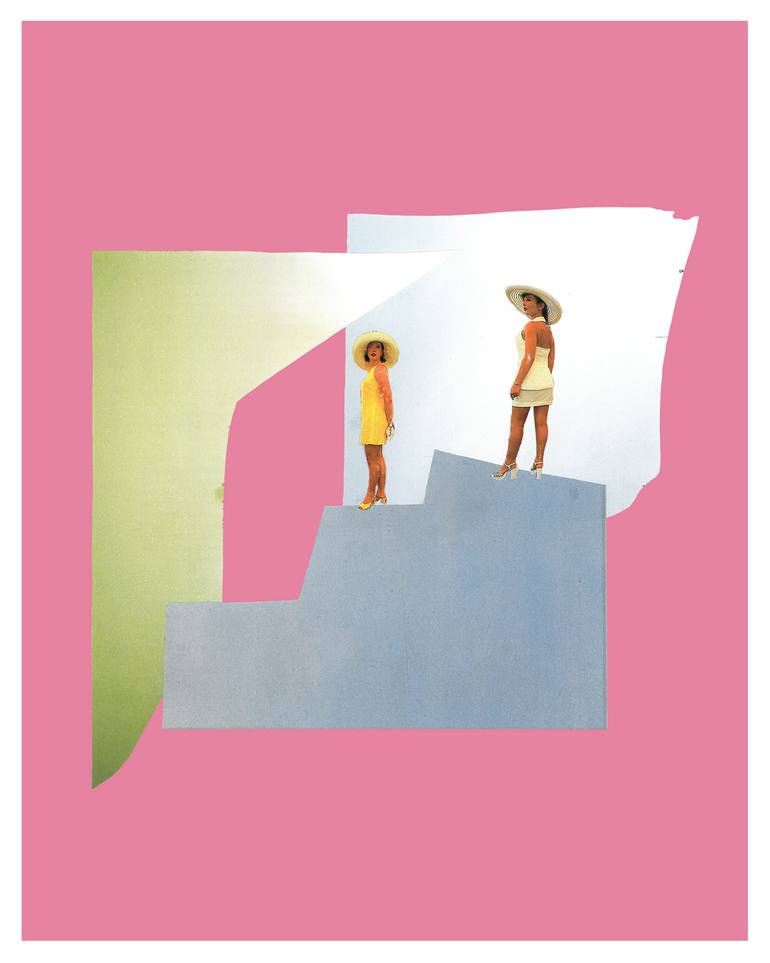 Hierarchy Status Collage by Alex Evans | Saatchi Art