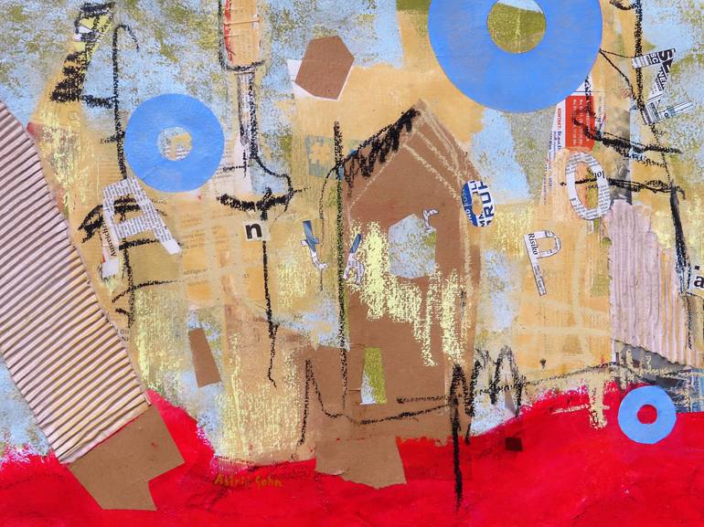 Anthropocene - Age of Humanity (101-2017) Painting by Astrid Sohn ...