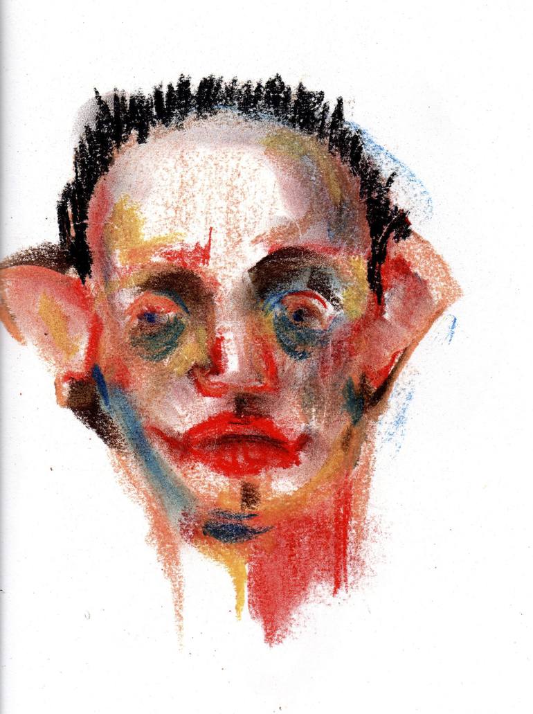 LAVR Drawing by Yeva Adamovska | Saatchi Art