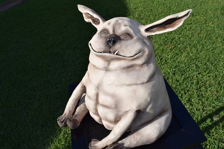 Buddy Sculpture by Angie Parsons | Saatchi Art