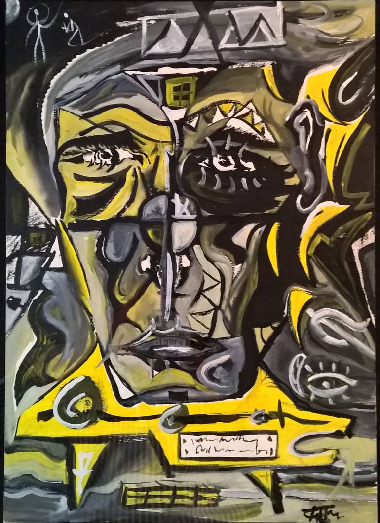 MADNESS Painting by Andrew Gotsopoulos | Saatchi Art