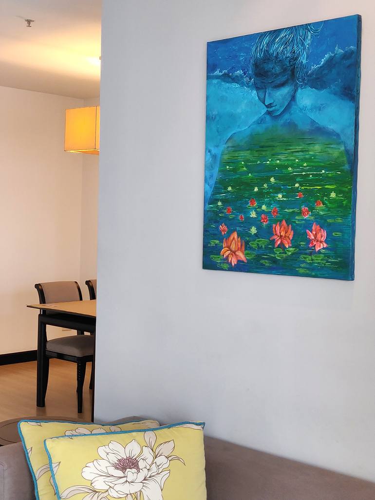 Soul-searching Painting by Sujith Nambiar | Saatchi Art