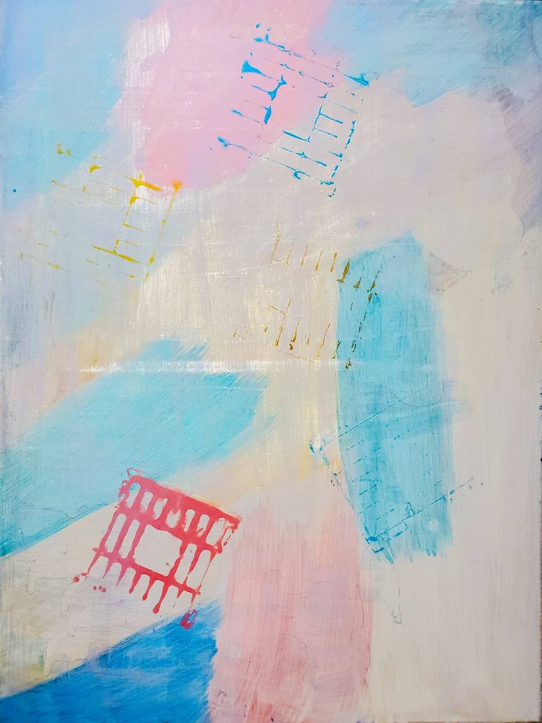 Beach Comber Painting by Trina Kay Cummings | Saatchi Art