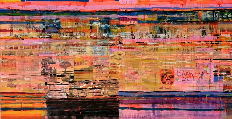 Hidden Evil Collage by Eric Capel | Saatchi Art