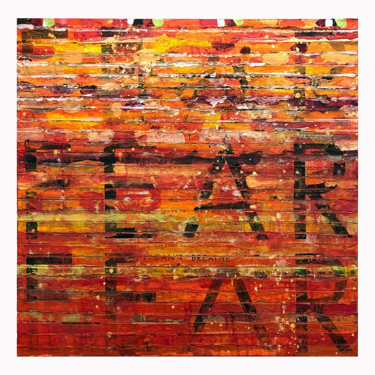 Hidden Fear Collage by Eric Capel | Saatchi Art