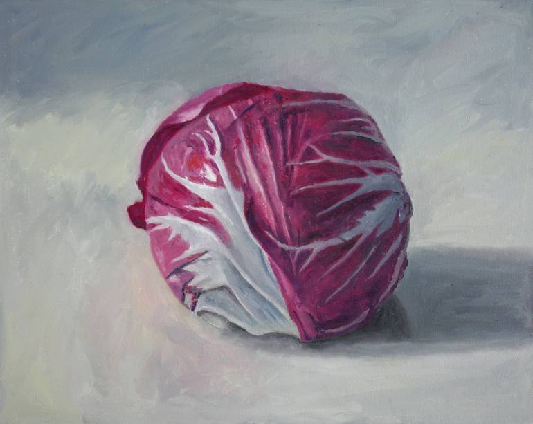 Radicchio Painting by Douglas Newton | Saatchi Art