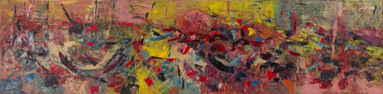 Basra Painting by Baha Kikhia | Saatchi Art