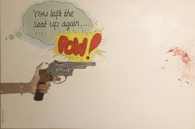 POW! Painting by Adwa Cooper-Henry | Saatchi Art