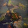 Nearly Nightfall Painting by Kale Baker | Saatchi Art