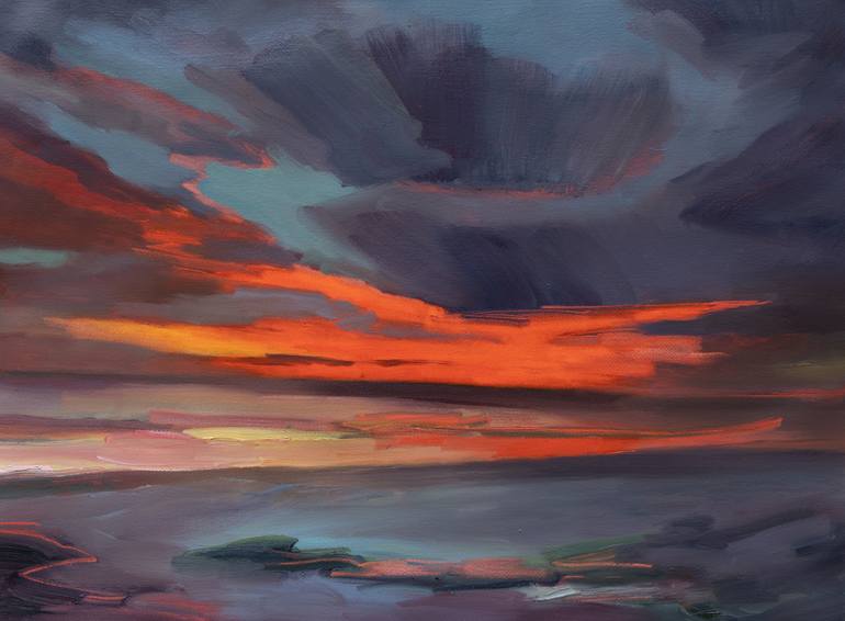 Making Space Painting by Kale Baker | Saatchi Art