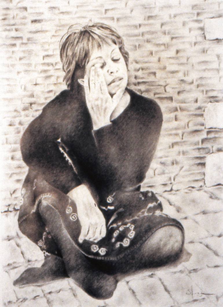 eleni Drawing by Elena Murer | Saatchi Art