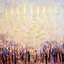 Hanukkah I Painting by Yossi Rosenstein | Saatchi Art