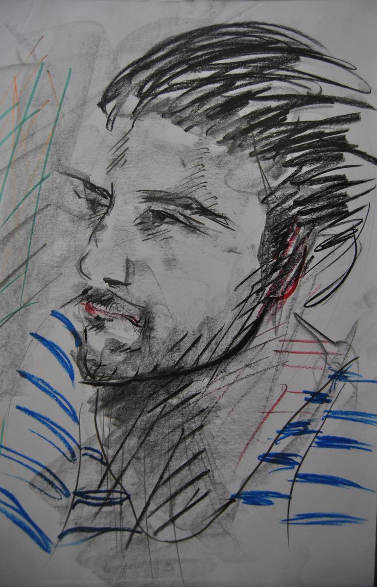 PORTRAIT Drawing by Luca Venturelli | Saatchi Art