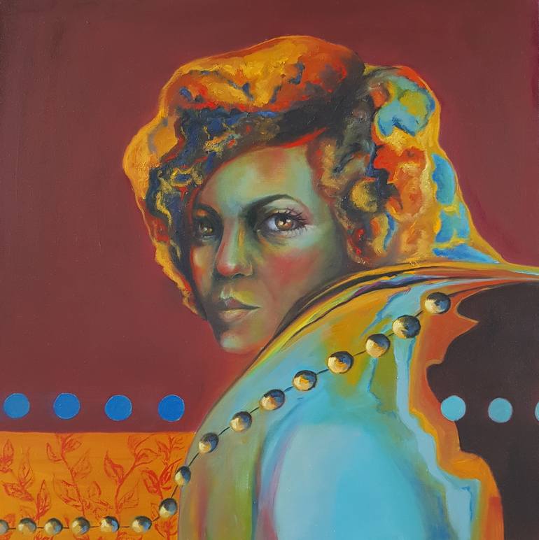 Night walk Painting by Gitti GV | Saatchi Art