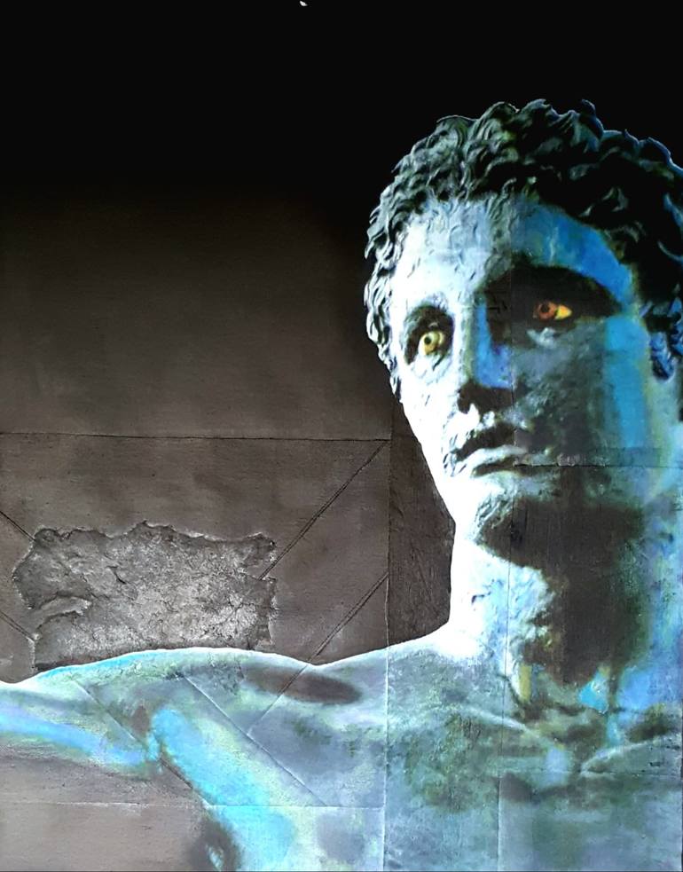 EFEBO Painting by Dimitris Bakopanos | Saatchi Art