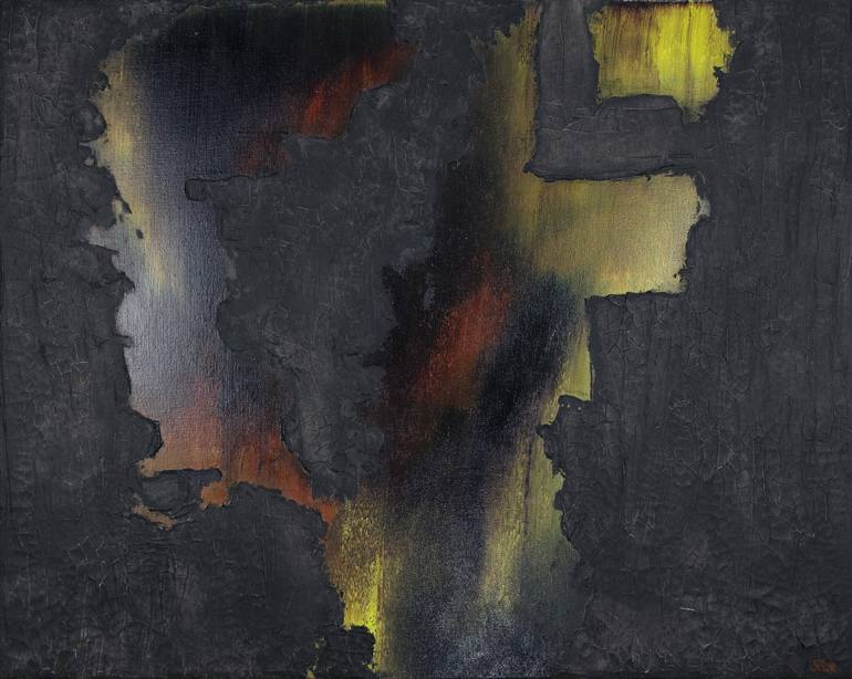 Betrayed Painting by Dounia Sabah | Saatchi Art