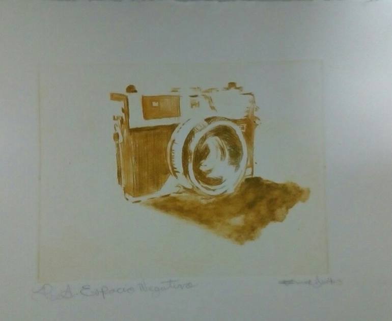 Negative space Printmaking by Izcar Juarez | Saatchi Art