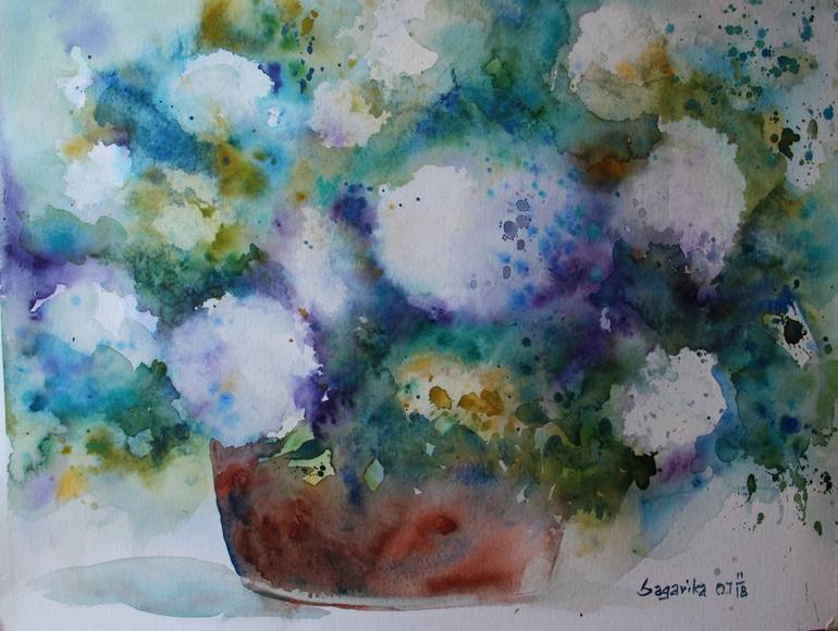 Reason to Smile 4 Painting by SAGARIKA SEN | Saatchi Art