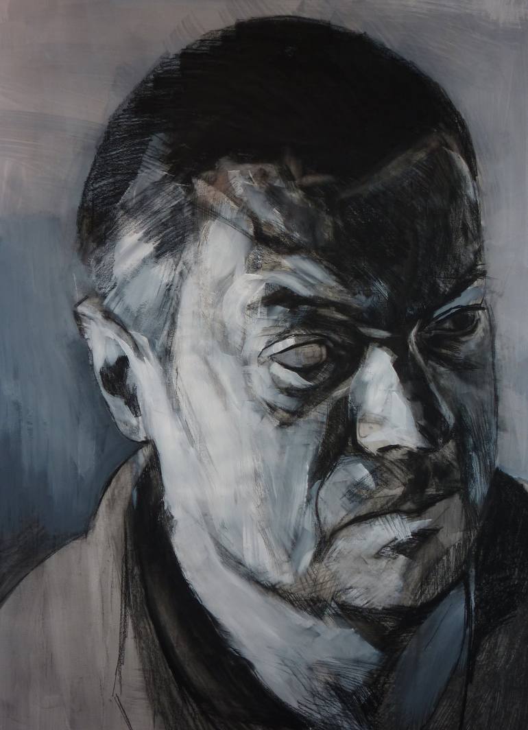 Self Portrait 16 Drawing by Josh Bowe | Saatchi Art