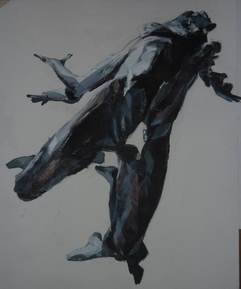 Corroded Cohesion(Preliminary Sketch)4 Painting by Josh Bowe | Saatchi Art