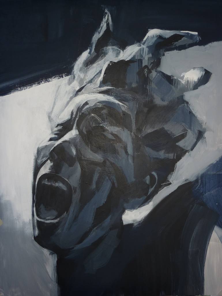 Corroded Cohesion(Preliminary Sketch)21 Painting by Josh Bowe | Saatchi Art