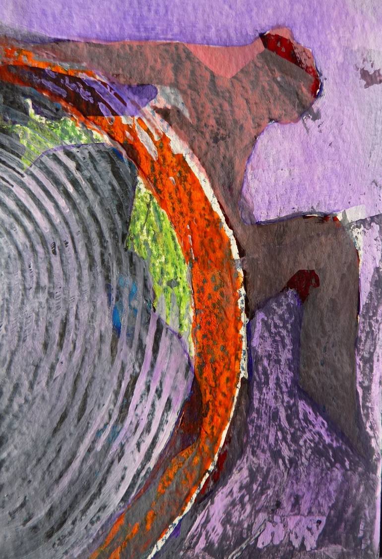 Smaller Scale Choreography Study (2) Painting by Josh Bowe | Saatchi Art