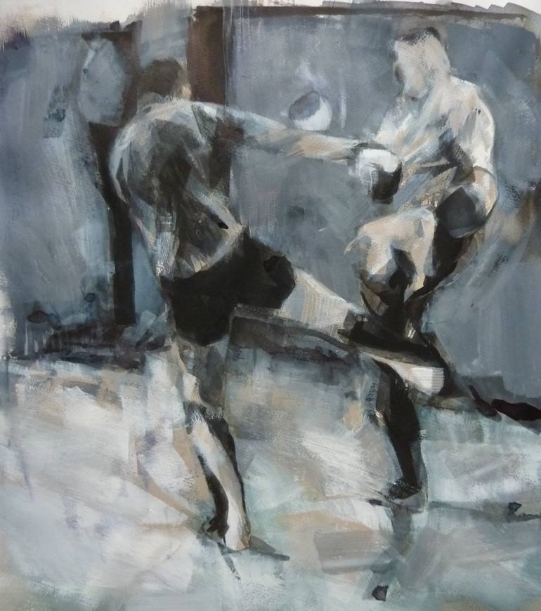 Kuebiko - Initial Study(9) Painting by Josh Bowe | Saatchi Art