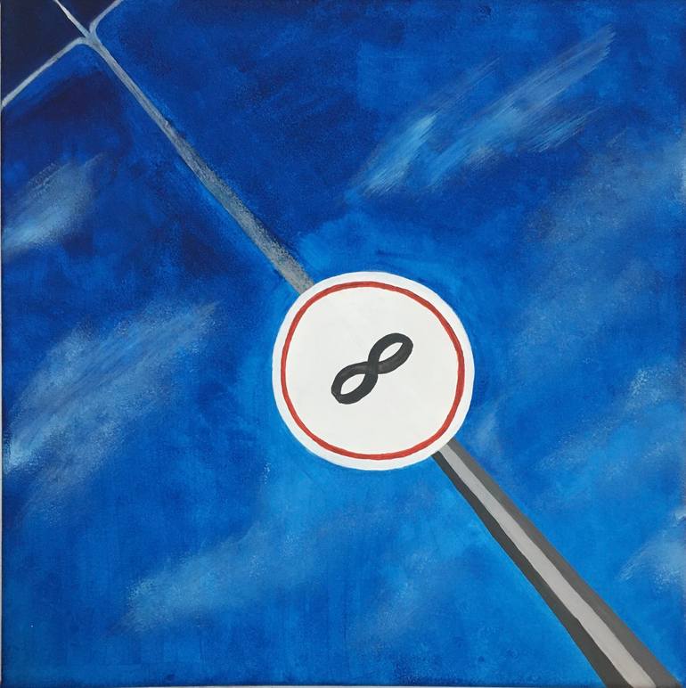 Speed limit - infinity. Painting by Xenia Dosang | Saatchi Art