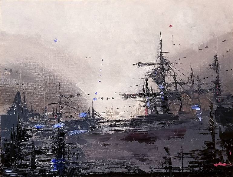 Channeled Future 11 Painting by Neil Fontaine | Saatchi Art