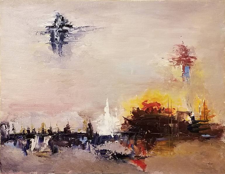 Rothko Theory Wasteland 31 Painting by Neil Fontaine | Saatchi Art