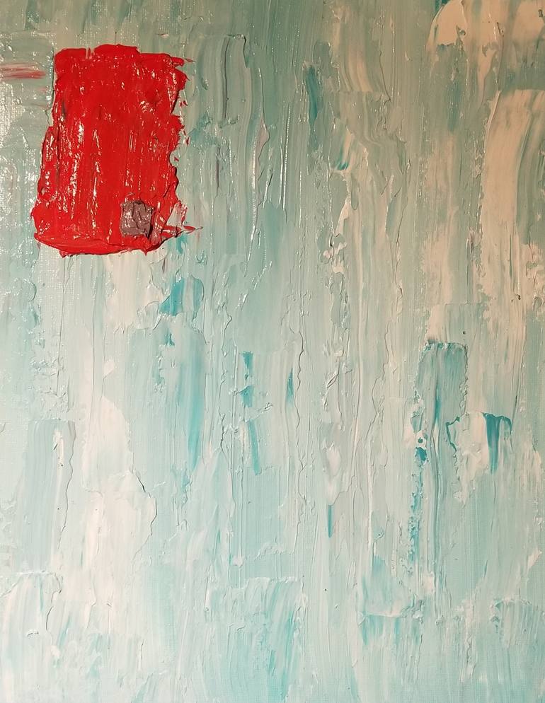 Rothko Theory Red Blue Painting by Neil Fontaine | Saatchi Art