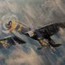 WWII Fighter Plane Painting by Neil Fontaine | Saatchi Art
