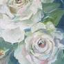 White Rose Painting by Anna Volkova | Saatchi Art