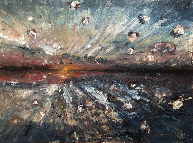 WINTER 2019 Painting by Goran Petmil | Saatchi Art