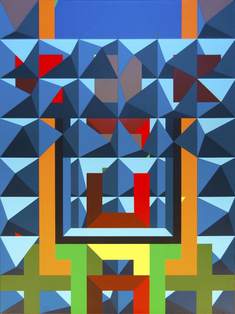 Into Out Too Painting by Graham King | Saatchi Art