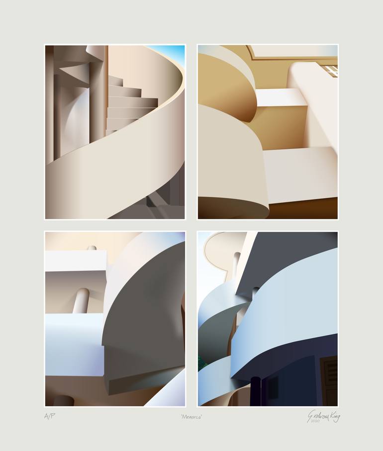 Menorca - Limited Edition of 20 Mixed Media by Graham King | Saatchi Art