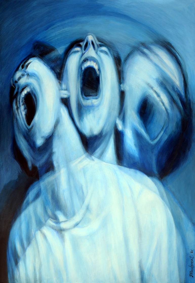 Detachment Painting by Michel V Meulenert | Saatchi Art