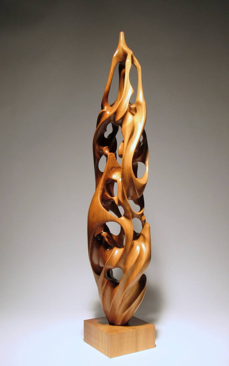 Wood Formation - Formation Series Sculpture by Isidro Olguin | Saatchi Art