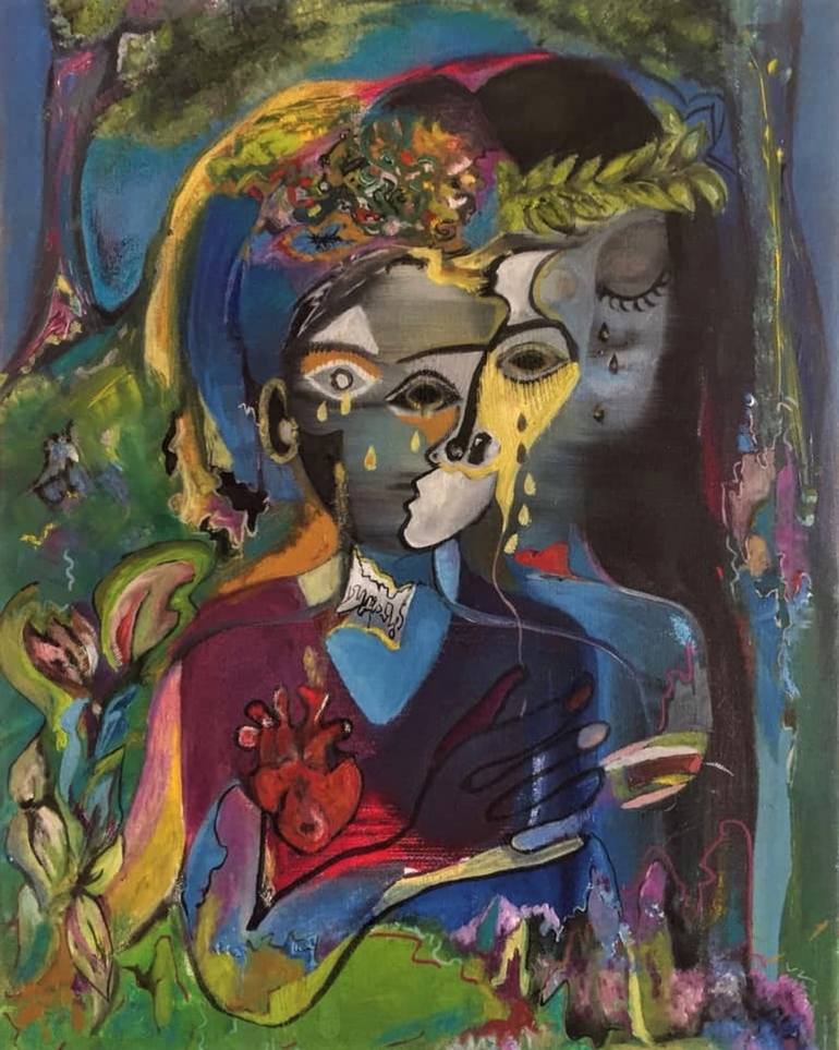 The orphic Painting by Dafine Artwork | Saatchi Art