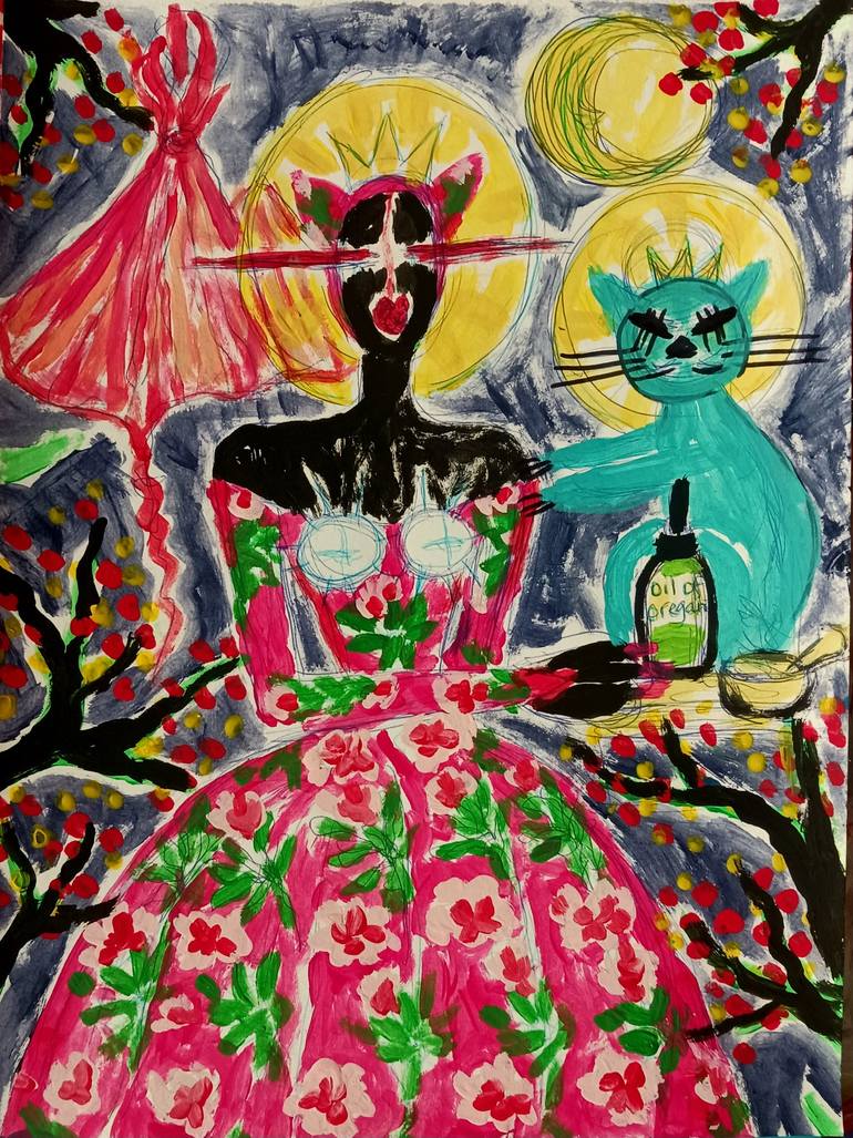 Time Machine Painting by Annie Christian X | Saatchi Art