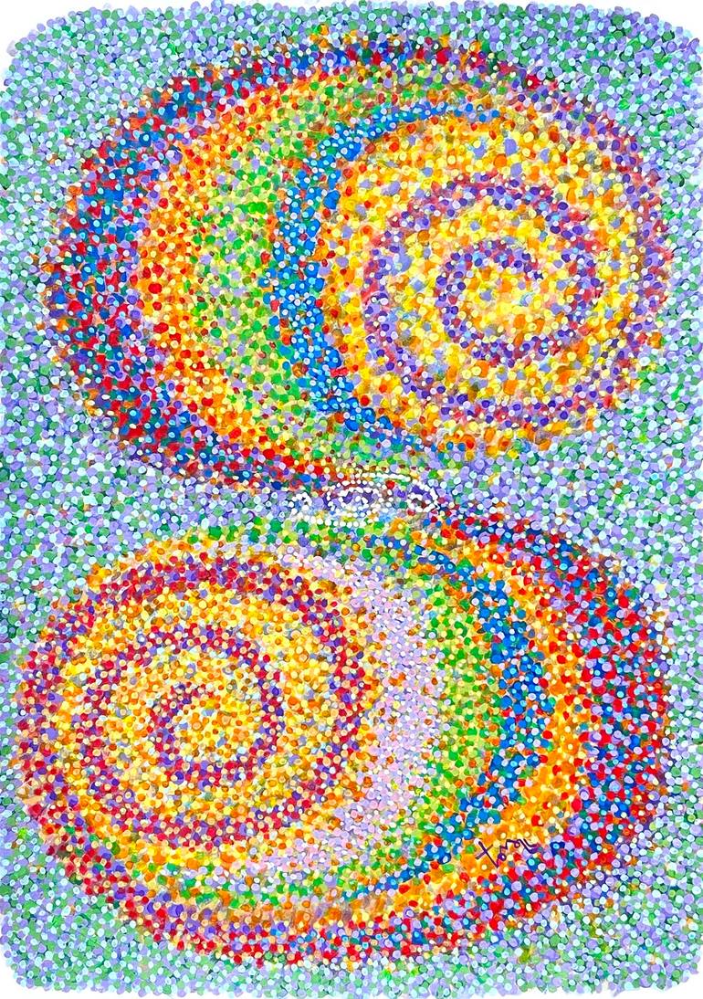 Harmonious Communication Painting by Sati Tamall | Saatchi Art